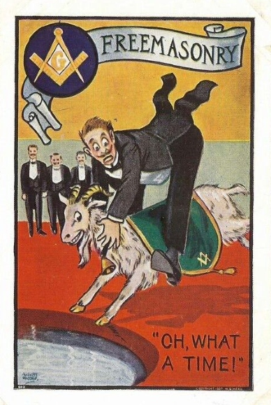 The Masonic Goat – From the Quarries