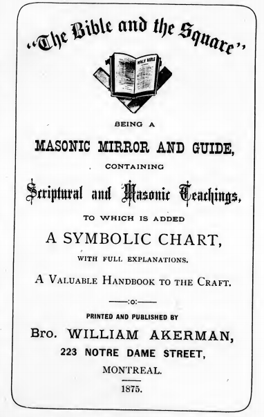 The Bible and the Square – From the Quarries